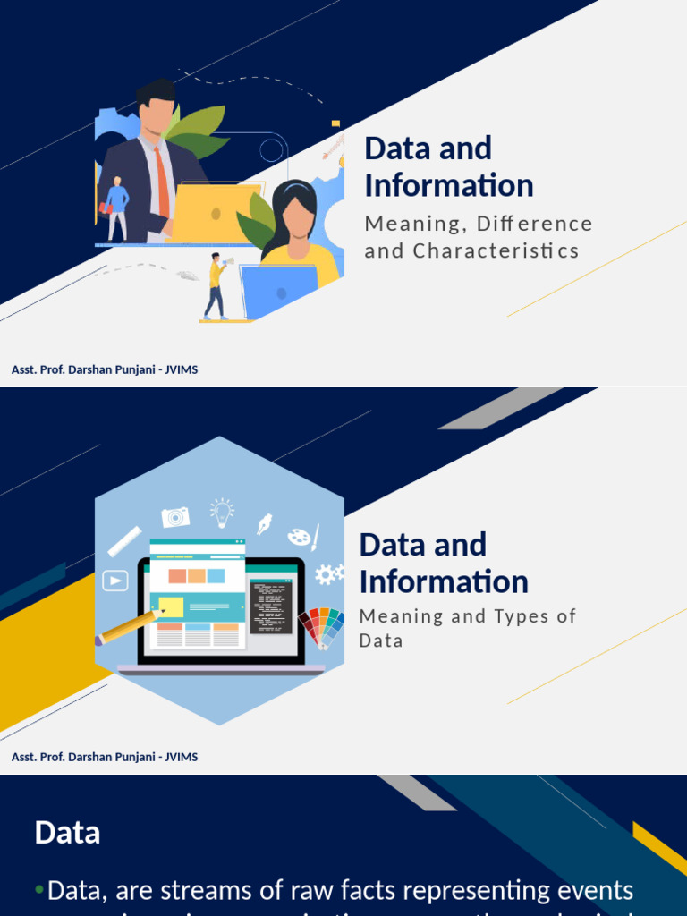 1.4 Data and Information | PDF