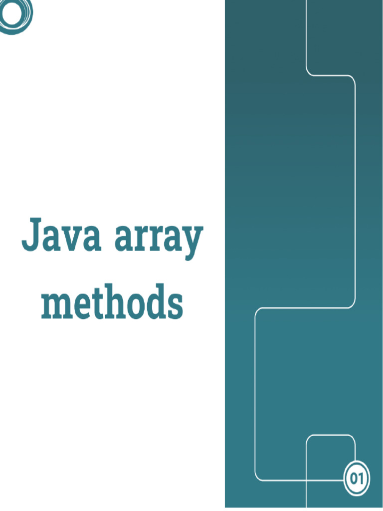 Array Methods | PDF