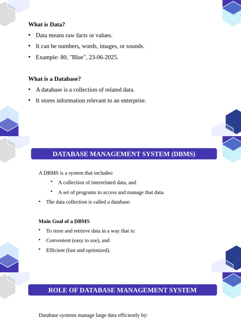 Purpose of Database System | PDF | Databases | File System
