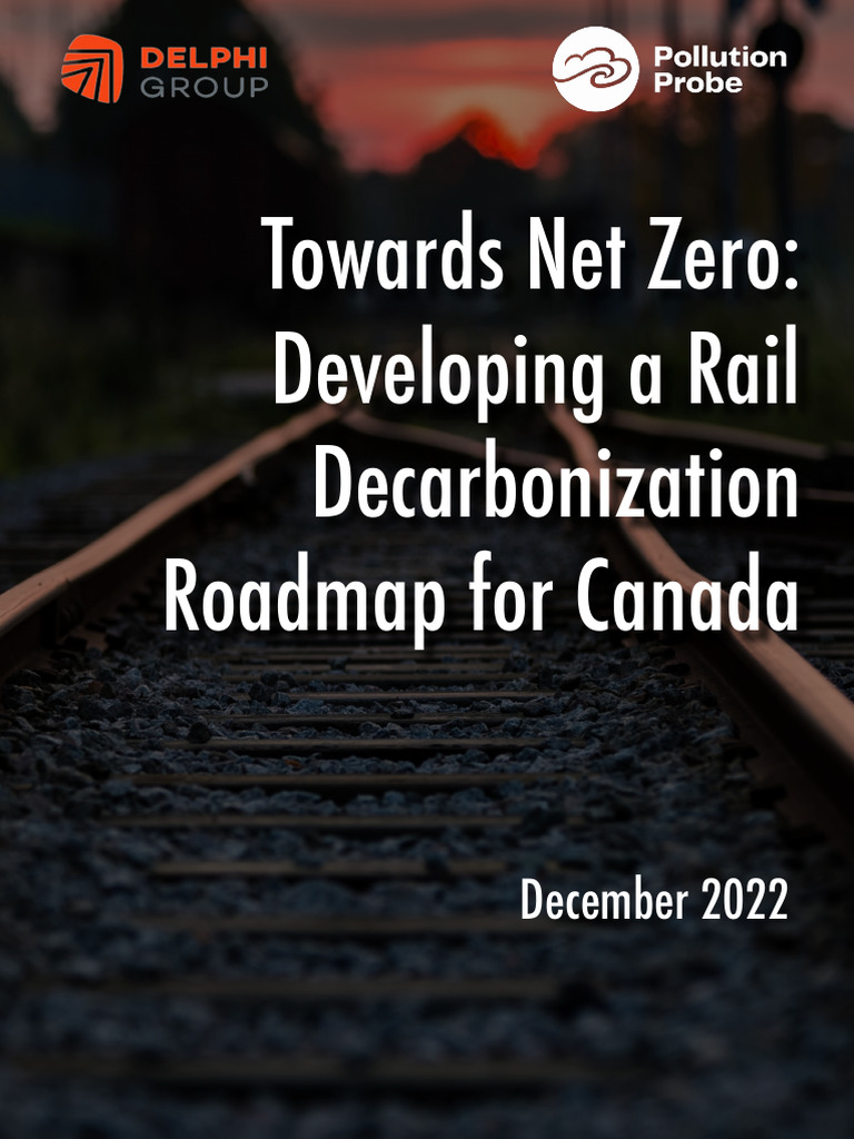 Rail Decarbonization Roadmap Canada | PDF | Climate Change Mitigation ...