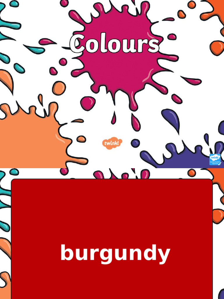 Rainbow Colours Powerpoint Ver 2 | PDF