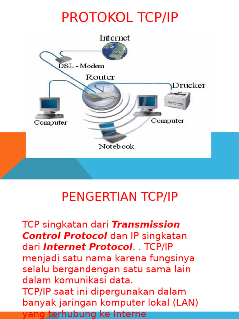 Pengertian dan Sifat Protokol TCP/IP | PDF