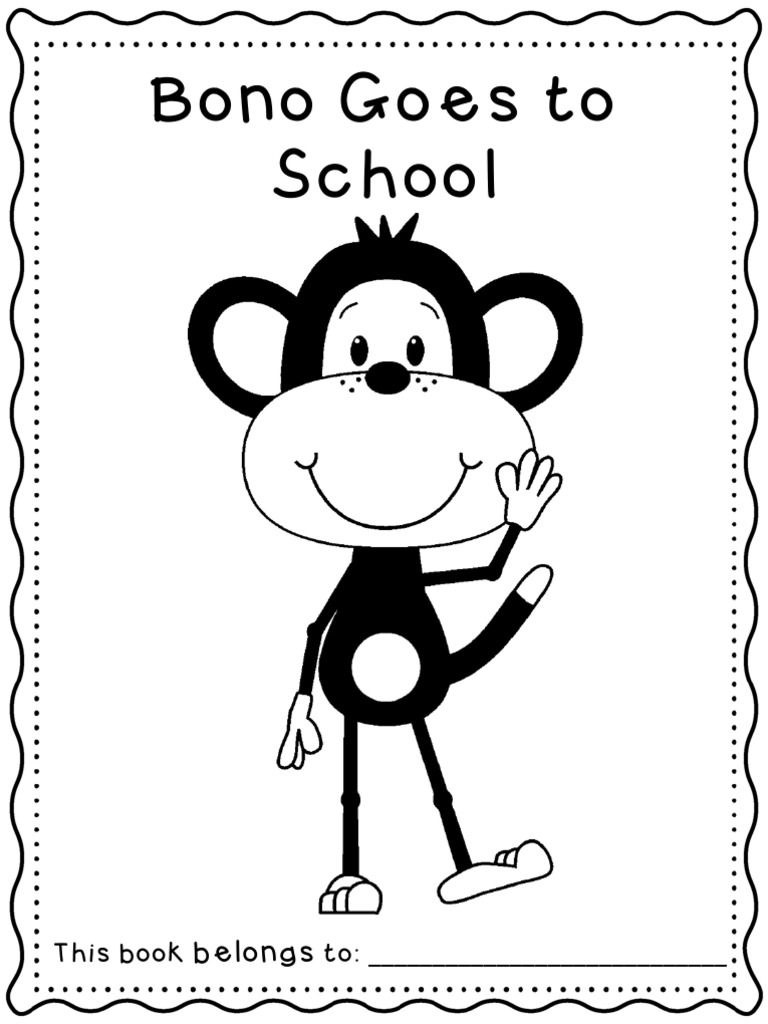 Bono the Monkey Goes to School | PDF