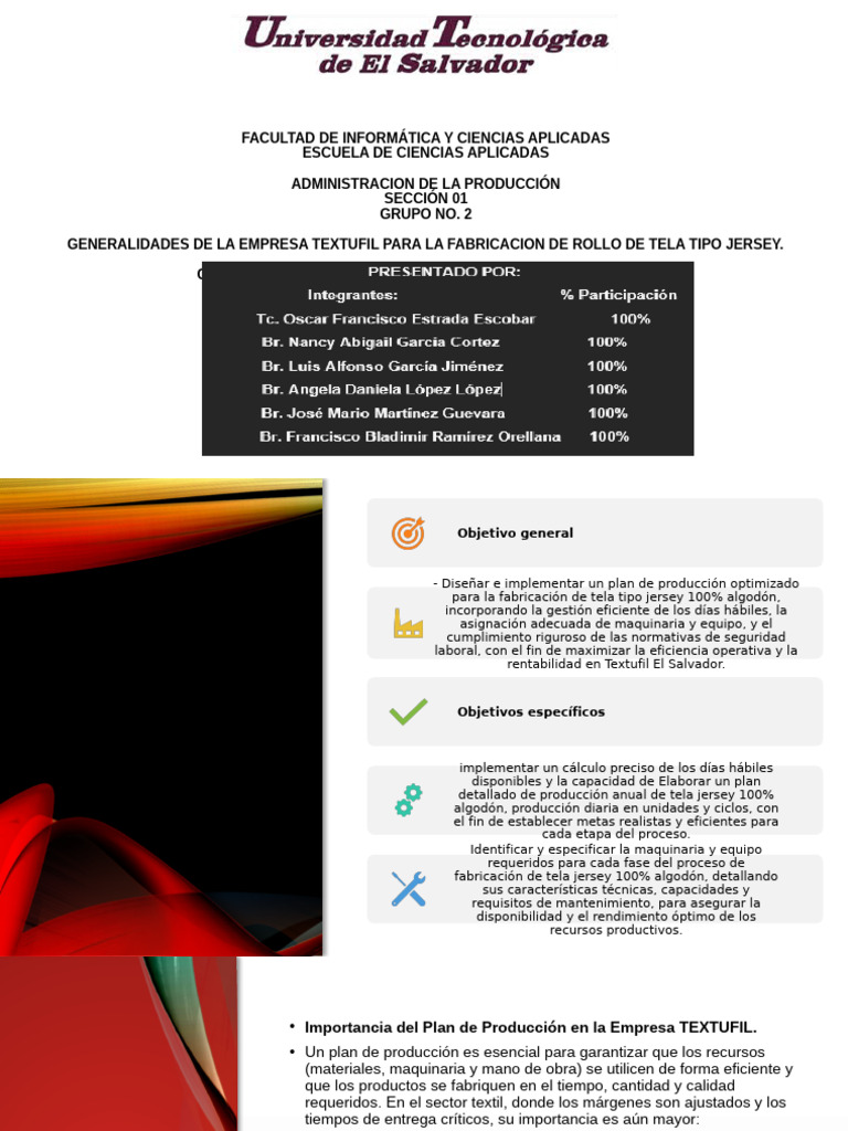 Presentación Textufil - 3 | PDF | Textiles | Diodo emisor de luz