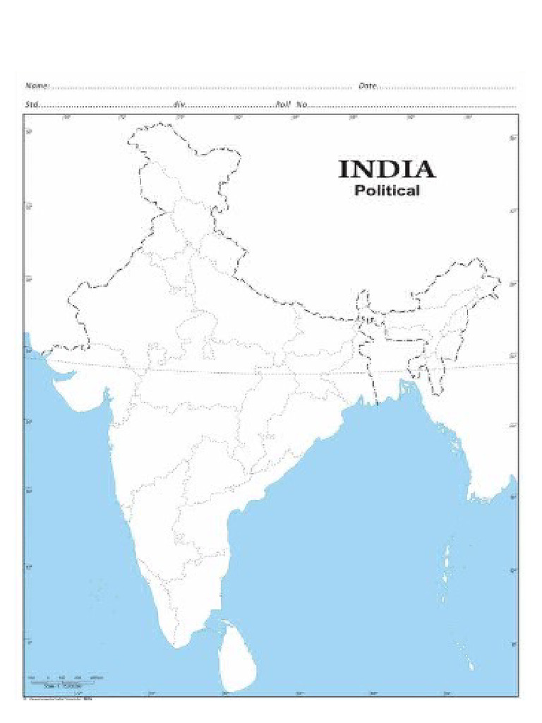 Political Map India | PDF