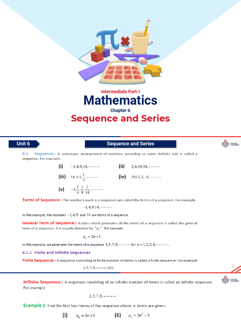 Understanding Sequences and Series | PDF