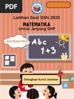 Soal Olimpiade Matematika SMP | PDF | Metode & Bahan Ajar
