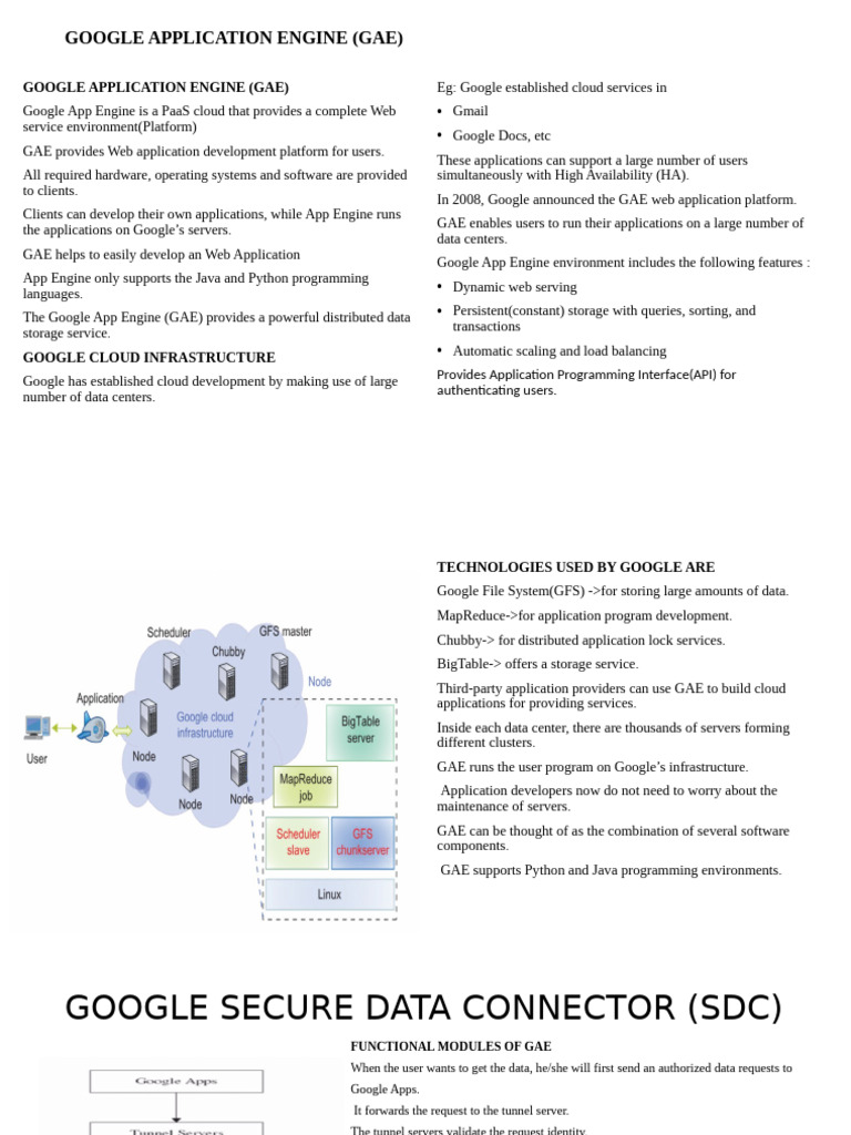 Google Application Engine (Gae) | PDF | Cloud Computing | Microsoft Azure