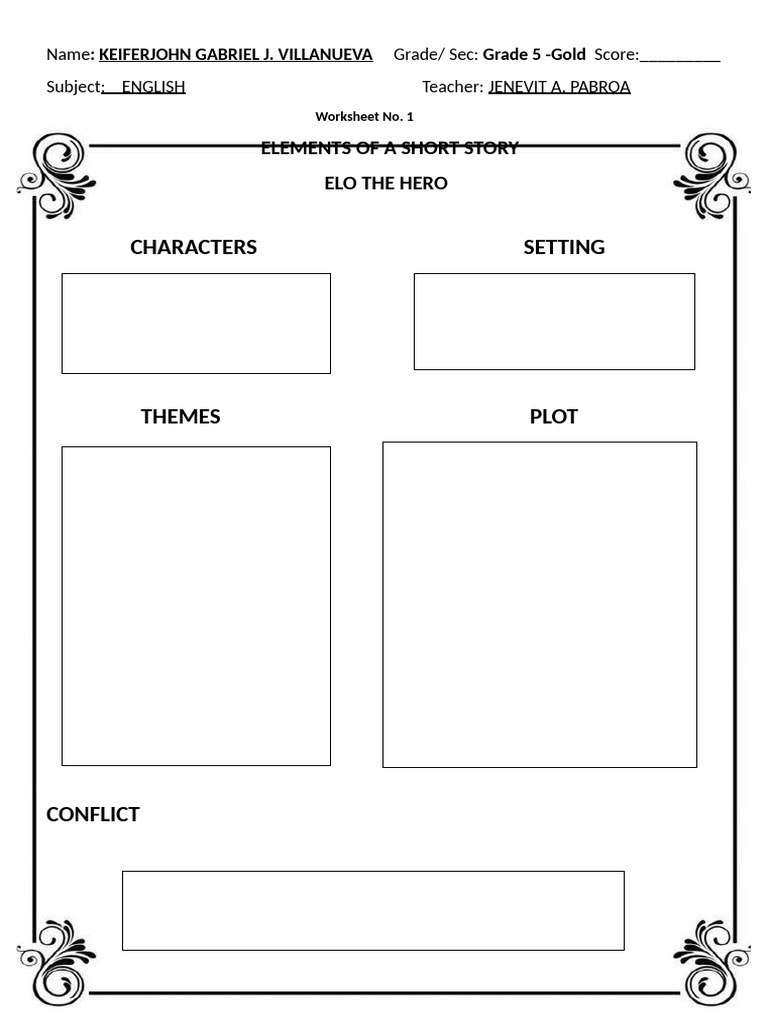 Worksheet No. 1 BUL-UL | PDF