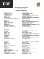 Queen Ethelburga's Term Dates 2024-25 | PDF | Academic Term