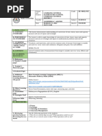 Sample CBC Lesson Plan 2025 | PDF