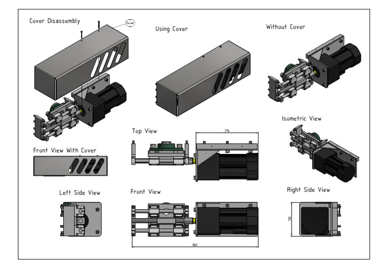 Auto Tensioner PG Assy New Model Drawing | PDF
