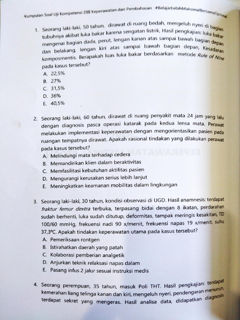 Latian Soal Ukom Dika | PDF