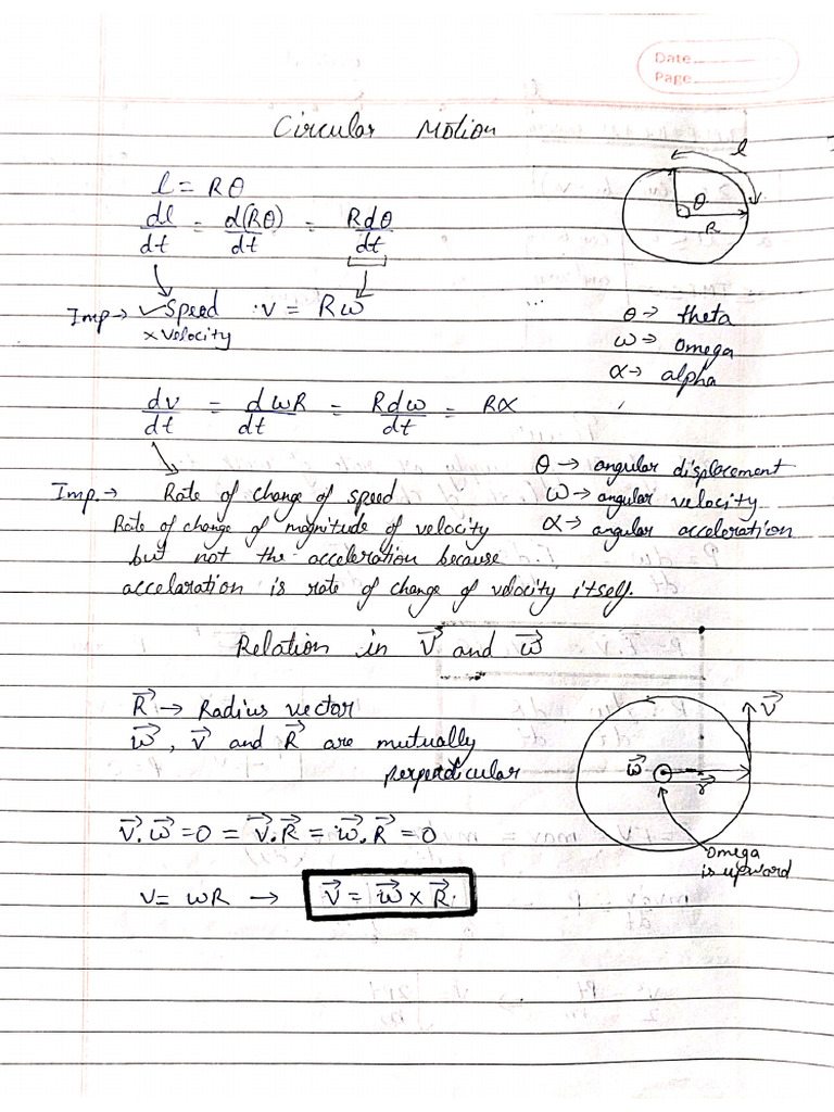 Circular Motion | PDF