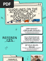 Government Motor Transport Guidelines | PDF | Driver's License | Vehicles