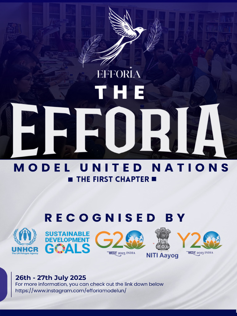Efforia Model United Nations - Delegate Brochure | PDF
