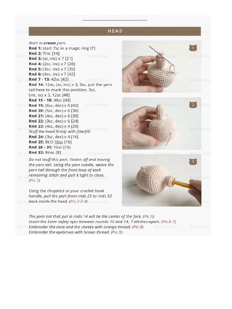 Cinderella Crochet Pattern | PDF