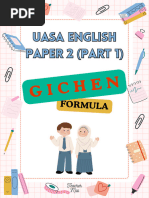 Uasa English Writing Part 6 and 7 | PDF