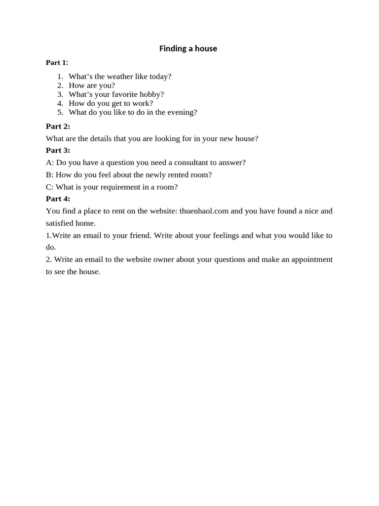 Finding House | PDF
