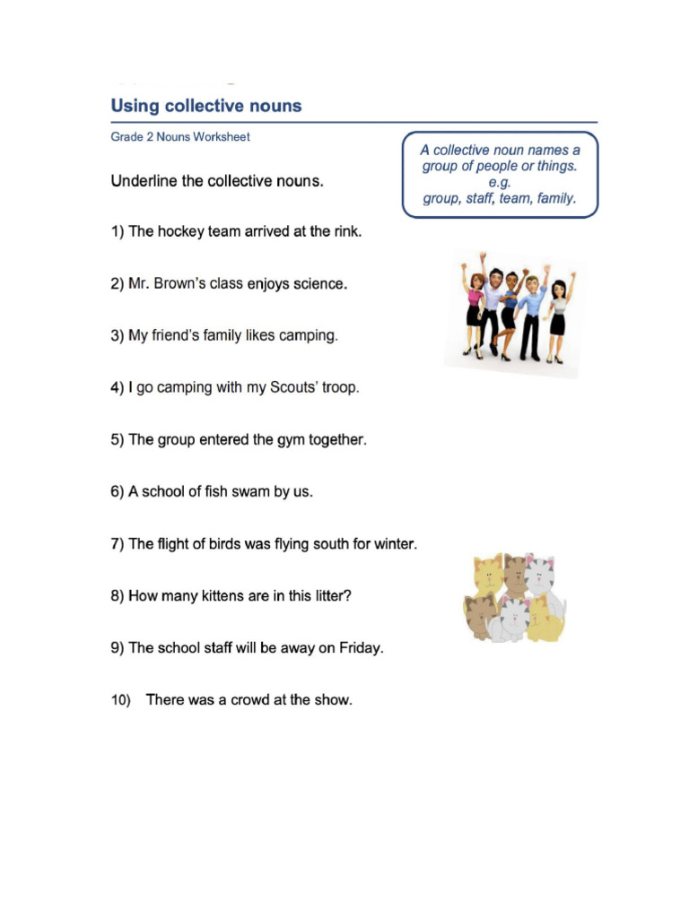 Collective Nouns | PDF