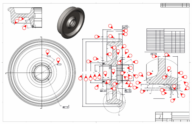 083196B D01 (Balloon Drawing) | PDF | Mechanical Engineering
