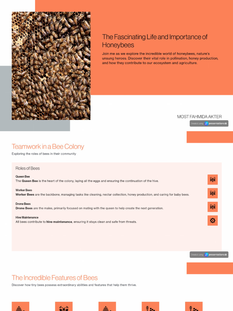 The Life of Honeybees | PDF