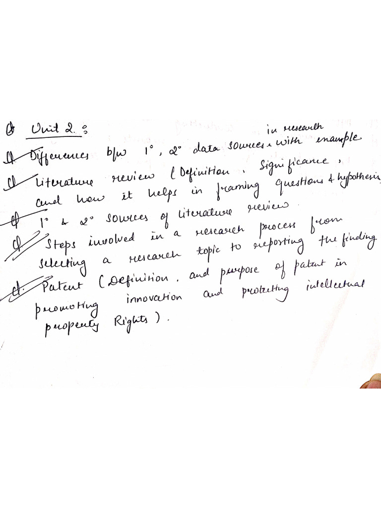 Research Methodology MSC Chemistry | PDF