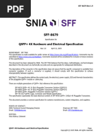Published SFF-8024 | PDF | Physical Layer Protocols | Computer Networking