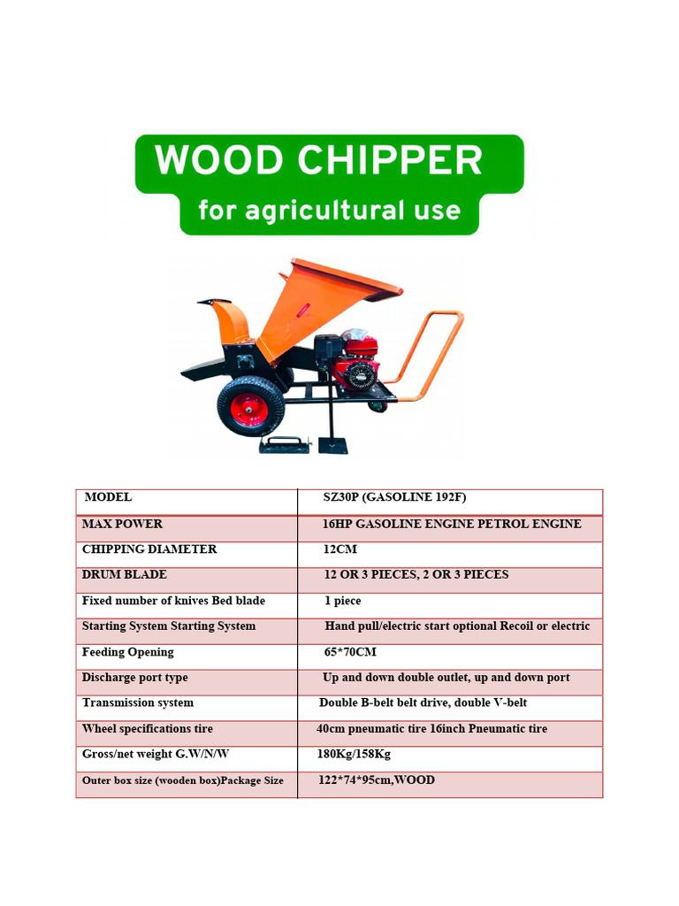 Woodchipper 2 | PDF