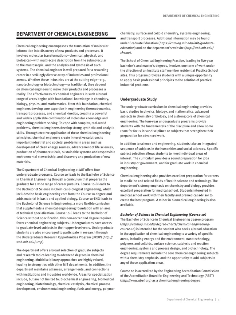 Chemical Engineering | PDF | Chemical Reactions | Engineering