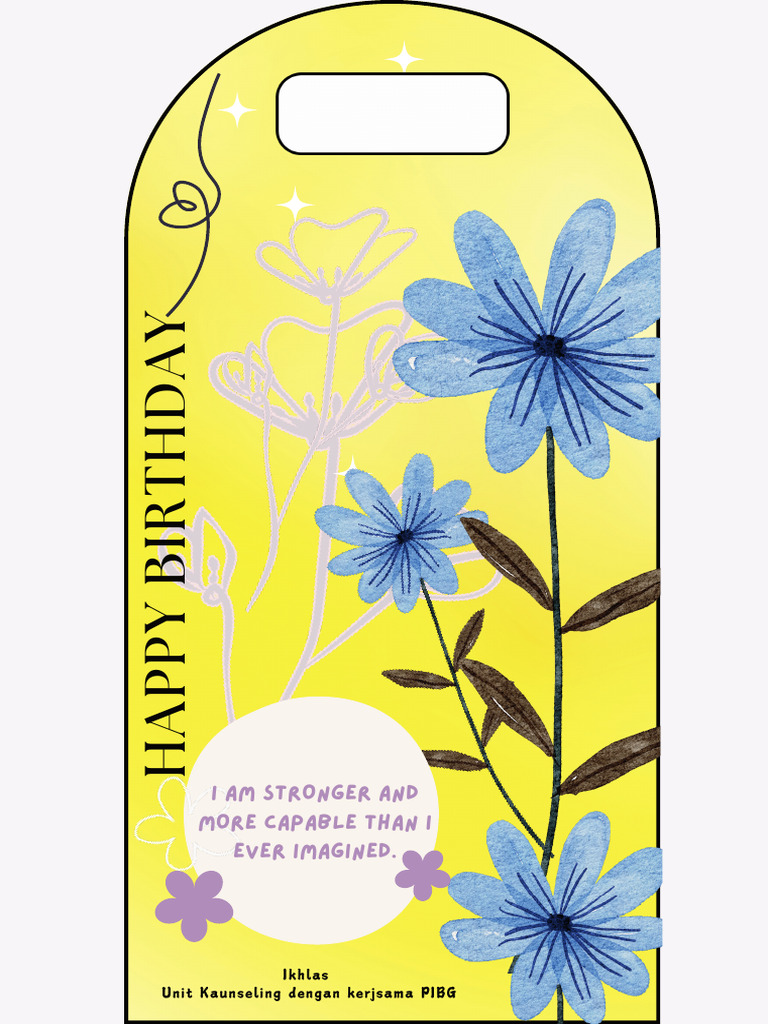 Happy Birthday Card | PDF