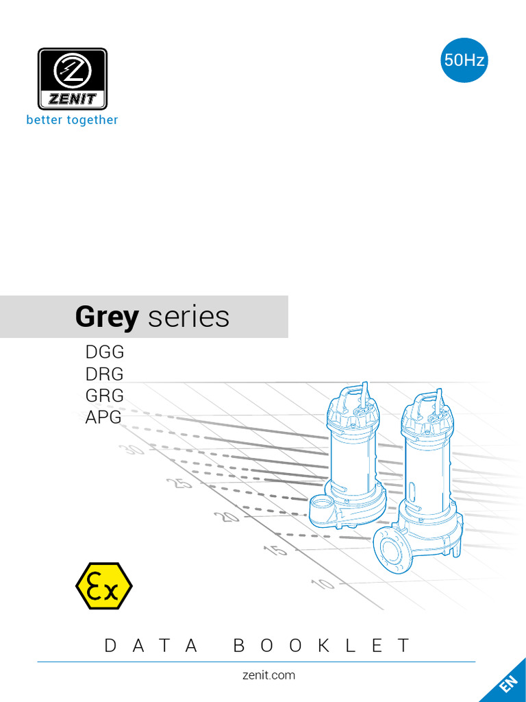 Grey Series Submersible Pumps Data | PDF | Gases