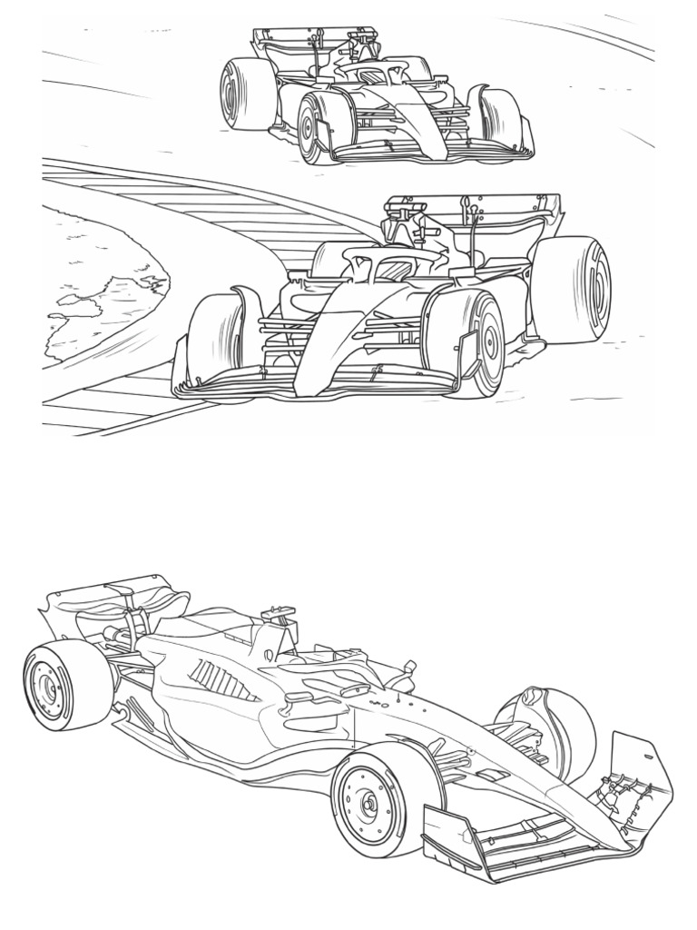 Formula 1 Colouring | PDF