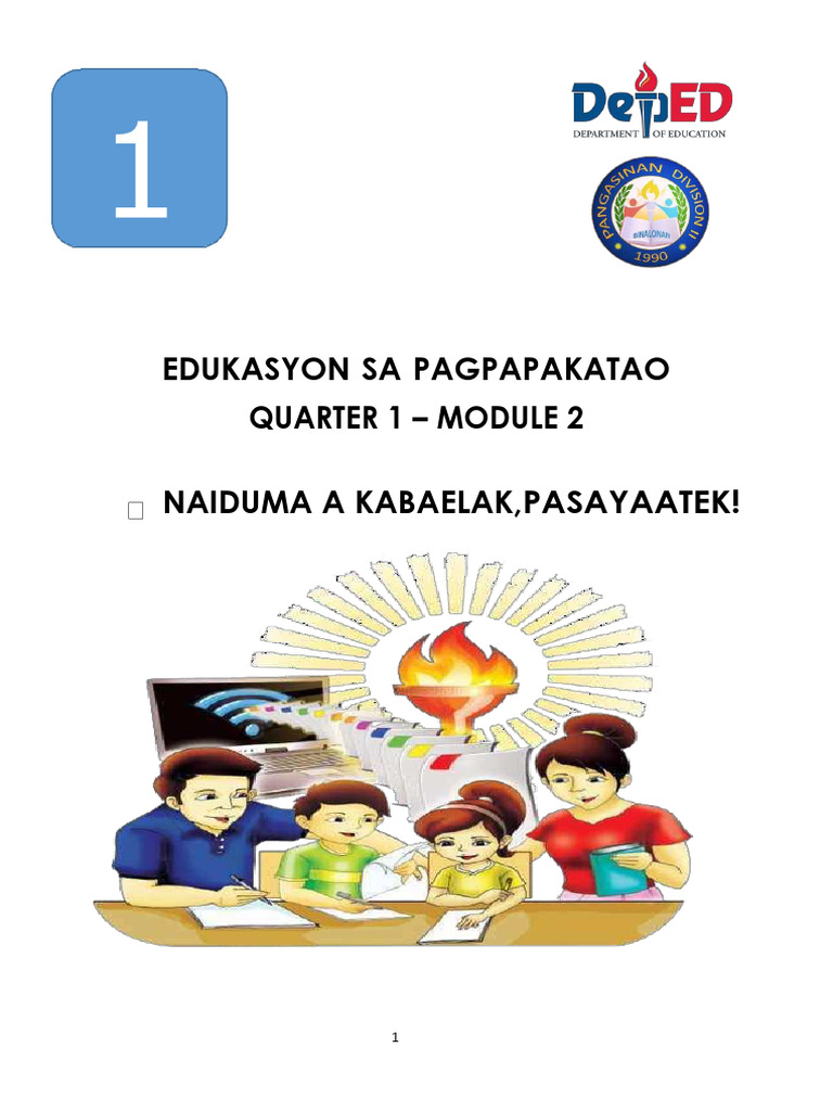 Esp 1 Iloko q1 Module 2 | PDF