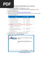 Hướng dẫn cài VGCA Sign Service | PDF