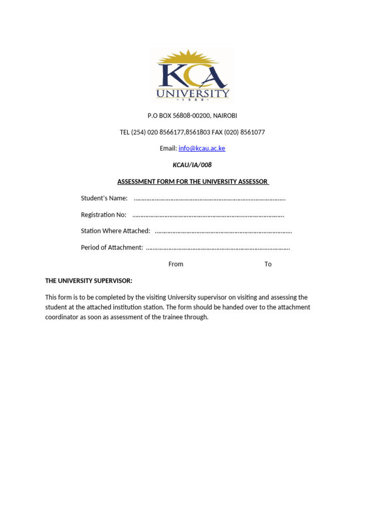 Kcau New Assessor Form | PDF | Chess Theory | Chess