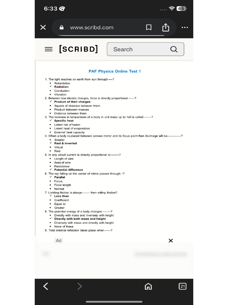 Physics | PDF