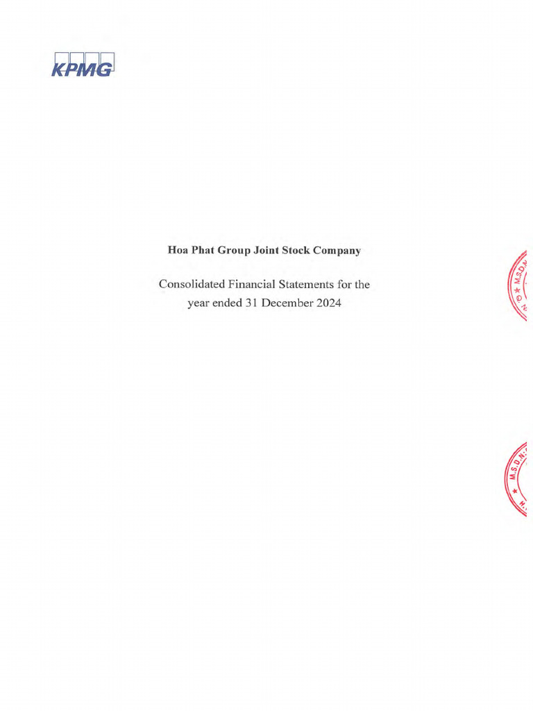 HPG Consolidated Financial Statements For The Year Ended 31 December ...