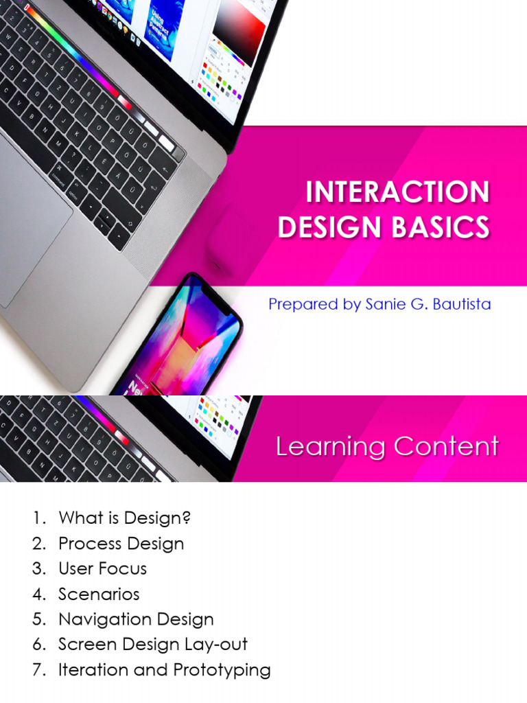 2.1 Interaction Design Basics | PDF | Human–Computer Interaction | Hierarchy