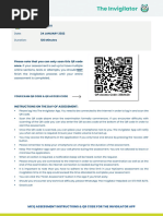 Student Guide to Invigilator App | PDF | Qr Code | Mobile App