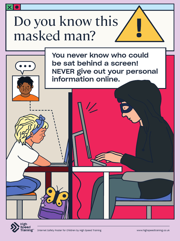 Masked Man Poster For Schools | PDF