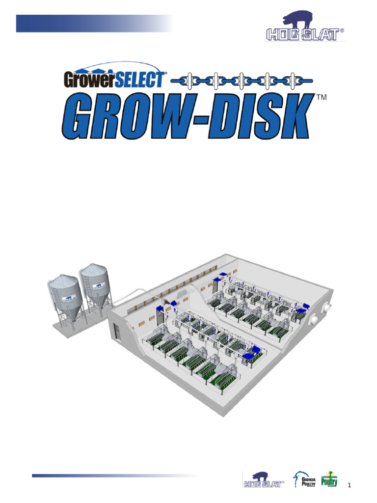 GrowerSELECT - GROW-DISK Chain Feeding System Assembly | PDF | Switch ...
