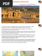 Map Showing The Vijayanagara Empire With Capital City and Current ...