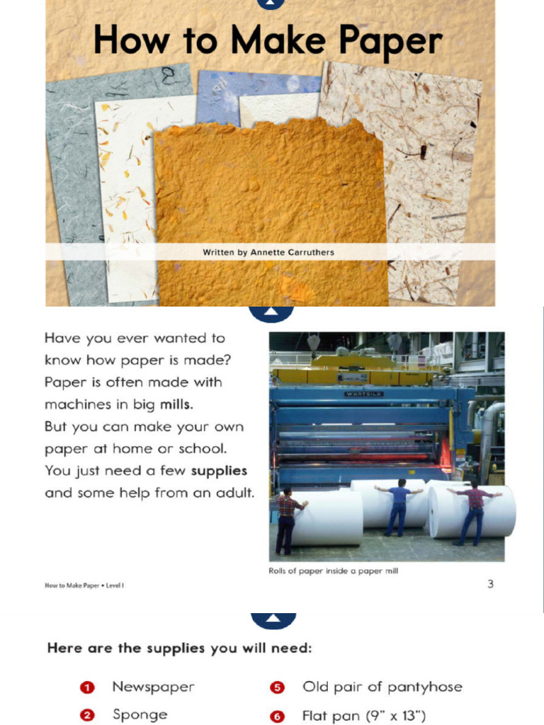 How To Make Paper at Home | PDF