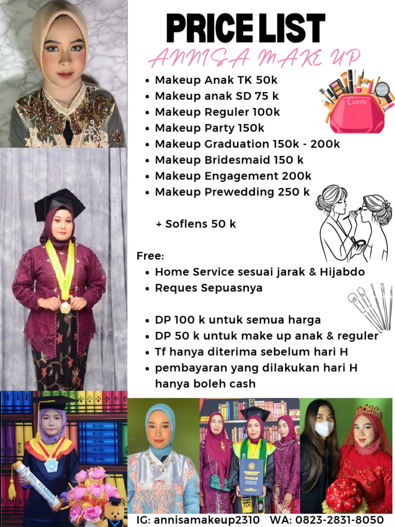 Price List Make Up | PDF