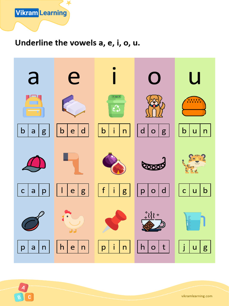 Vikram Learning Printable Worksheets 1684267496464 | PDF