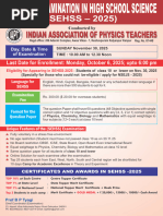 NSEJS 2023 Exam Instructions & Questions | PDF | Epithelium | Heart Valve