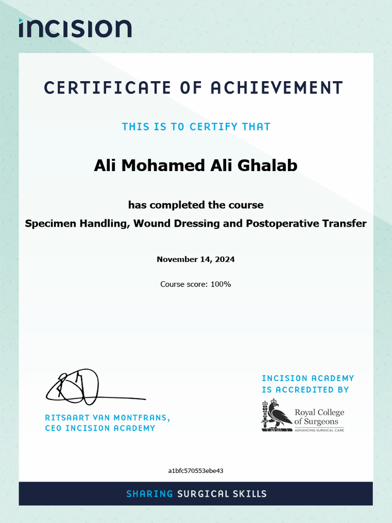 Certificate | PDF