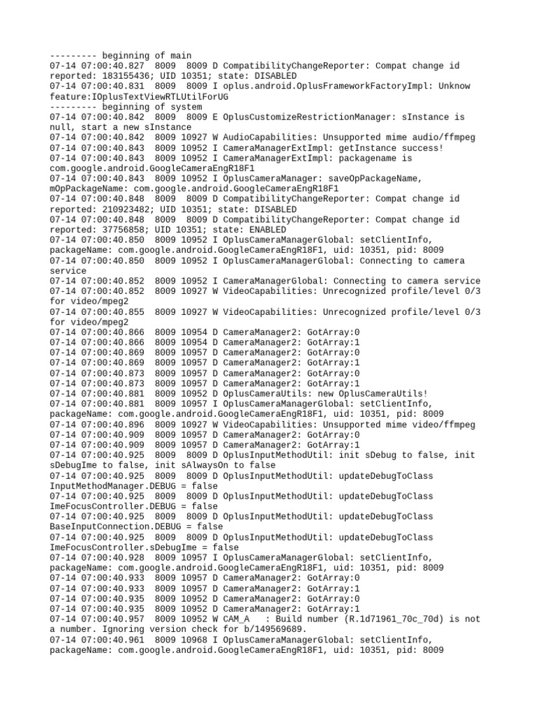 Log Cat 1752447640757 | PDF | Software | Computing