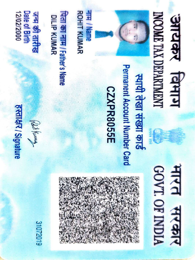 108117084, ROHIT KUMAR - Pan Card - Compressed | PDF